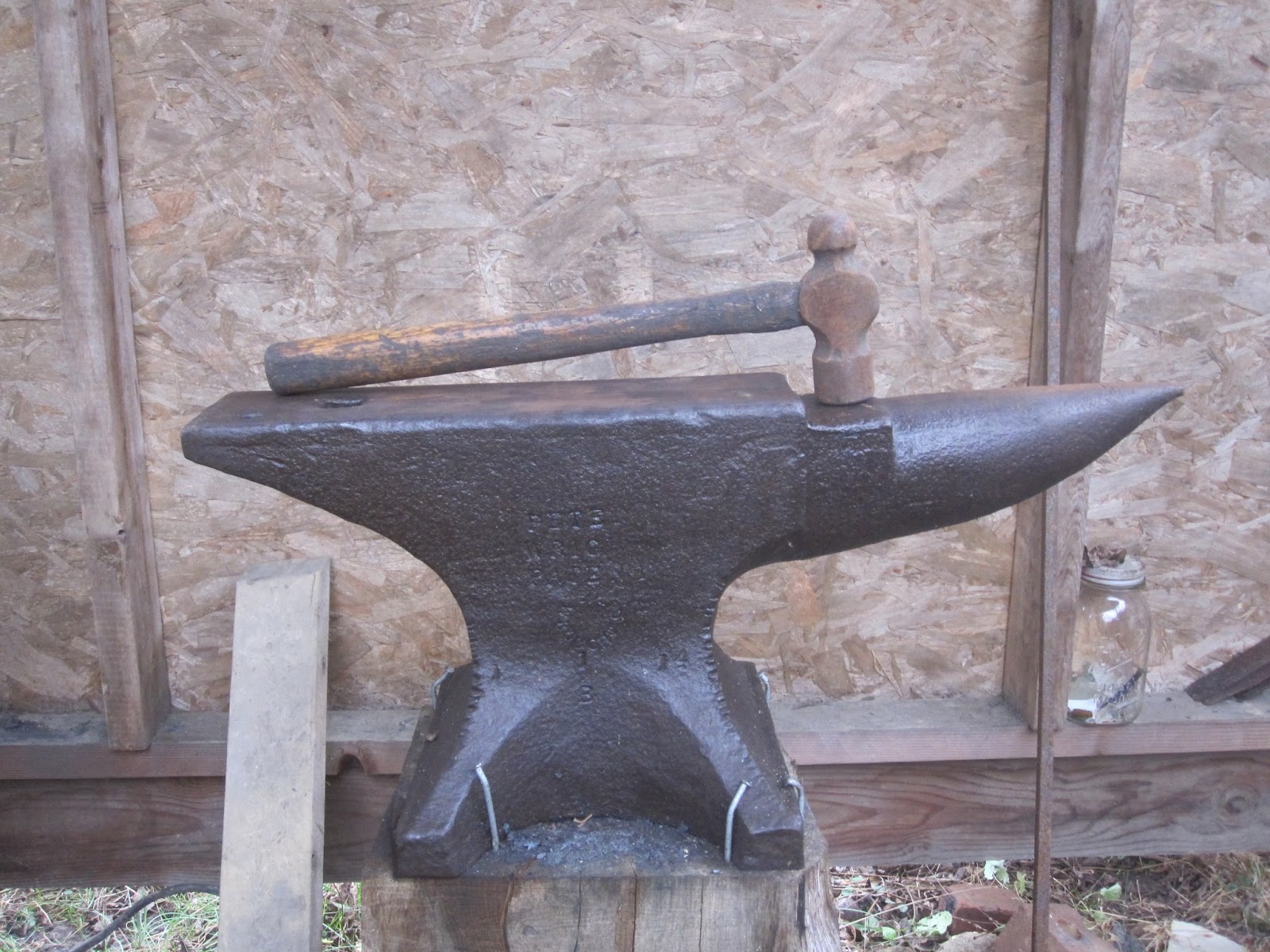 make everything: forge and drawknife photos