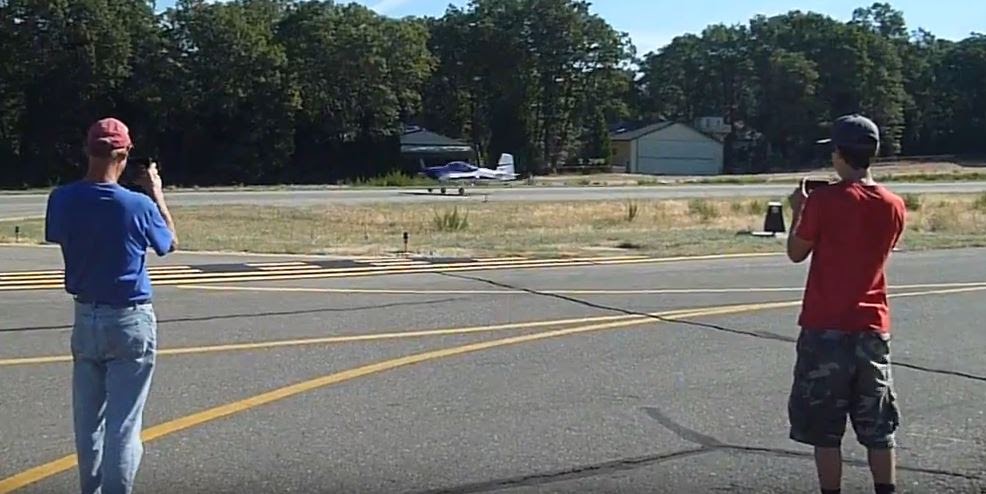 Rough and Ready Aerospace: Step 14.4, First flight