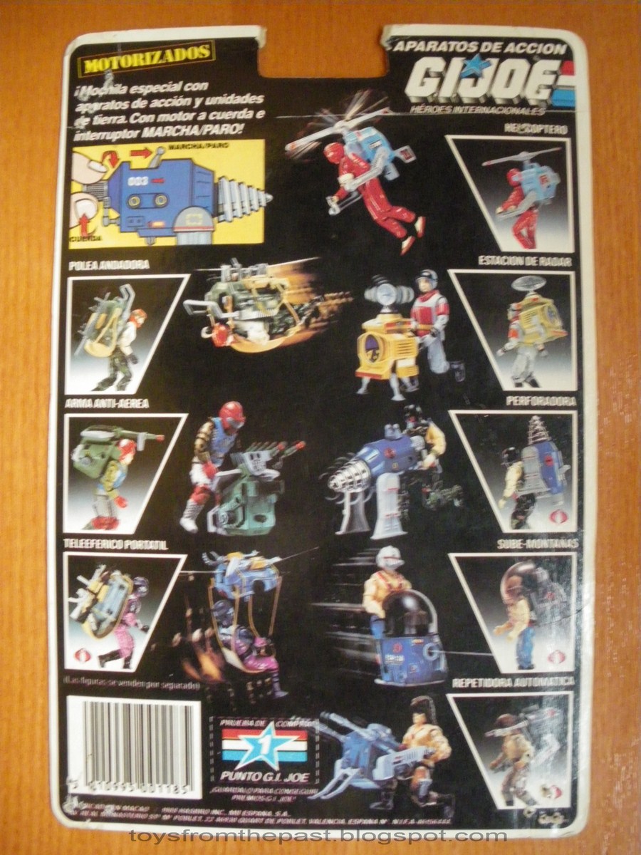 Toys from the Past: #564 G.I. JOE – MOTORIZED ACTION PACKS, SERIES 1 ...