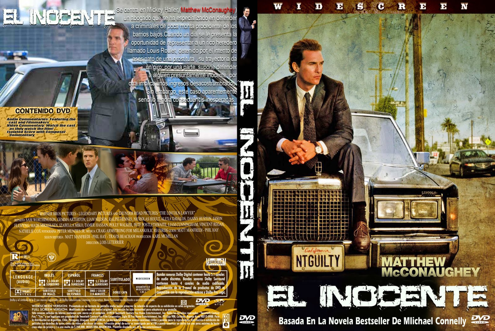 CARATULAS JDR: EL INOCENTE 2011