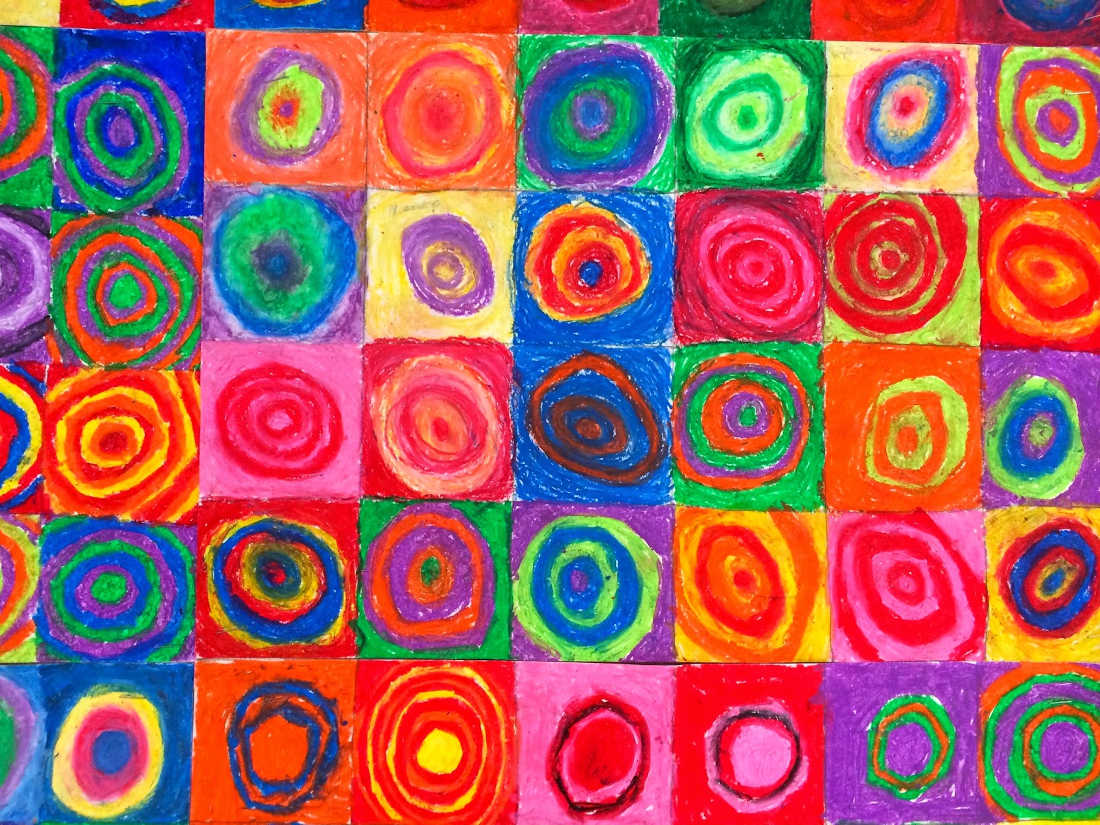 Art. Paper. Scissors. Glue!: Kandinsky Color Theory