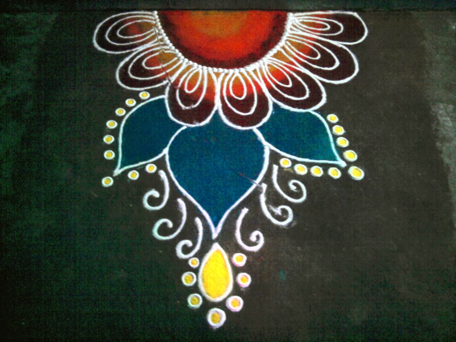 Rangoli: Shaded rangoli