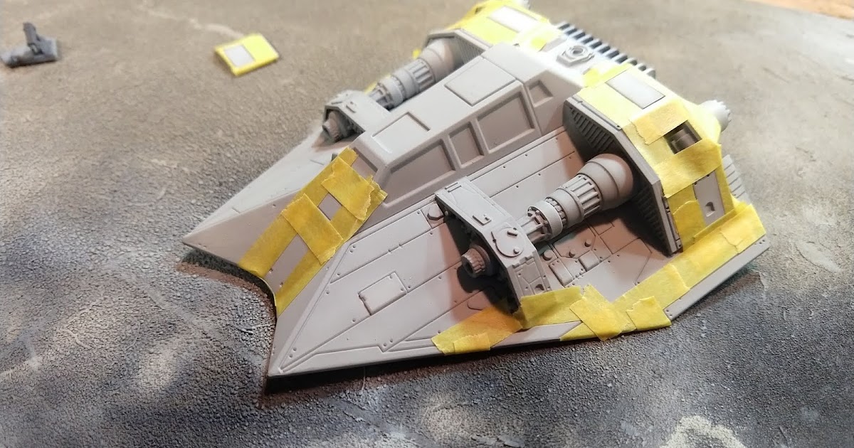 The Weasel's Page of Miniature Painting: Snowspeeder part II: Squadron ...