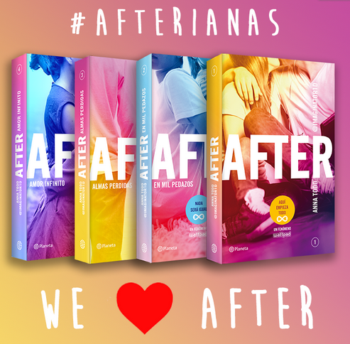 Tesorera de Estrellas: Reseña de "After" (saga completa)