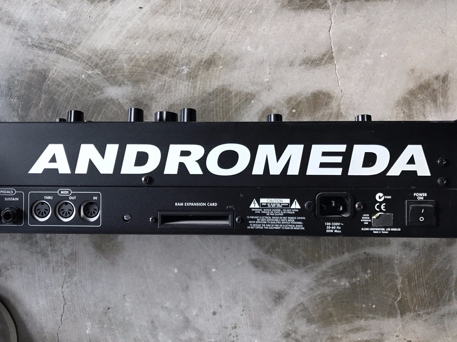 MATRIXSYNTH: Alesis A6 Andromeda Keyboard Synthesizer