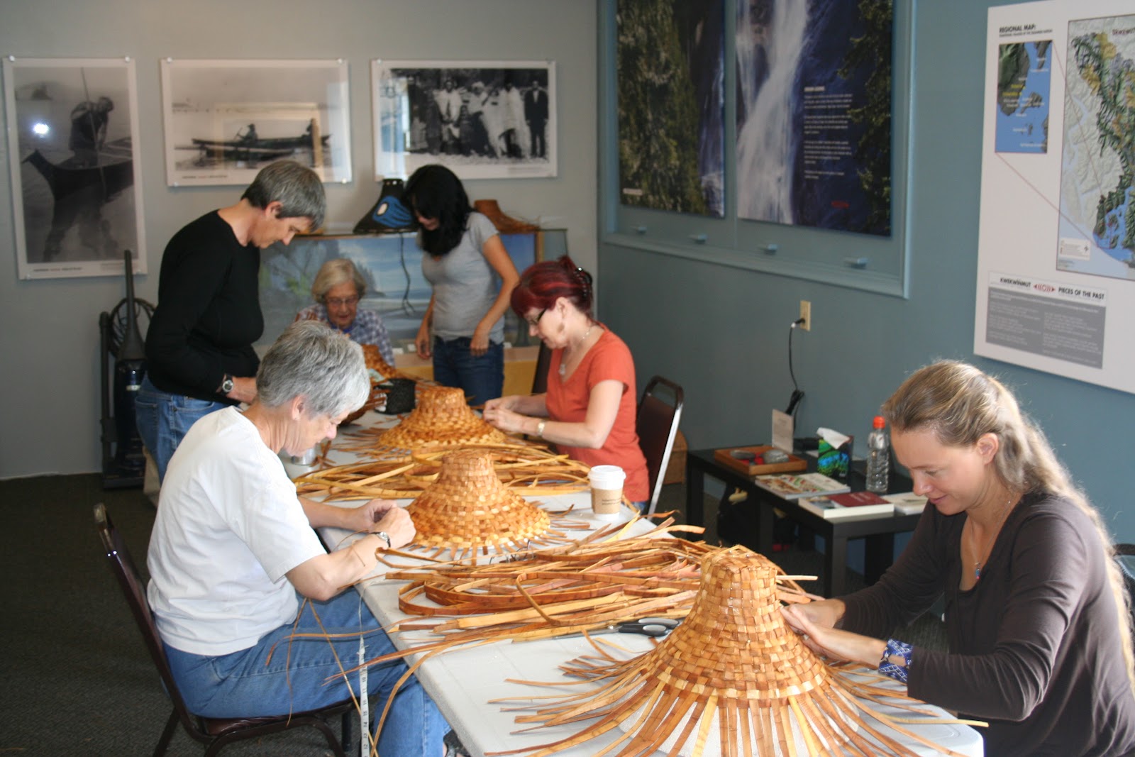 Sunshine Coast Museum & Archives: Cedar Hat Weaving Workshop