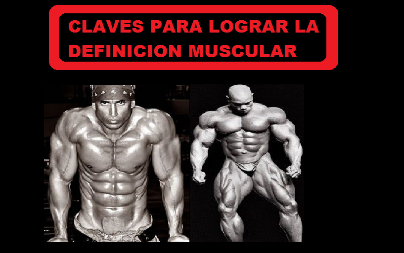 CULTURISMO EXTREME: CLAVES PARA LOGRAR LA DEFINICION MUSCULAR