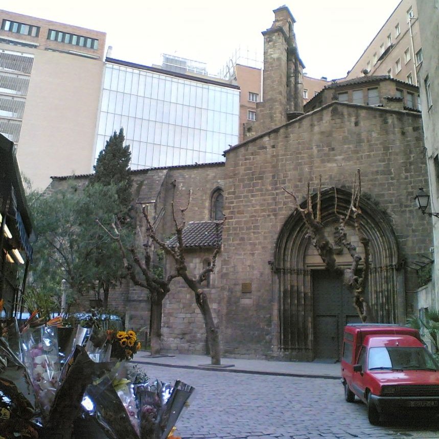 BARCELONA GOTHIC QUARTER: SANTA ANNA ~ Beautiful places of Barcelona ...