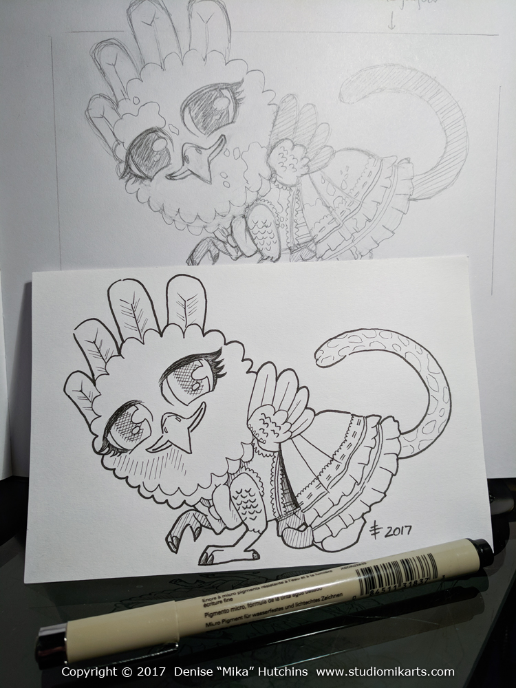 Studio Mikarts: Tomodachi Fest Commission - Chibi Gryphon