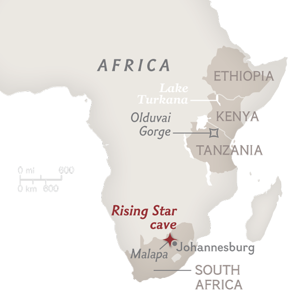 Occhi fragile: Homo naledi, una nueva especie de homínido