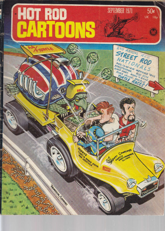 VINTAGE SPIRIT: Hot Rod Cartoons