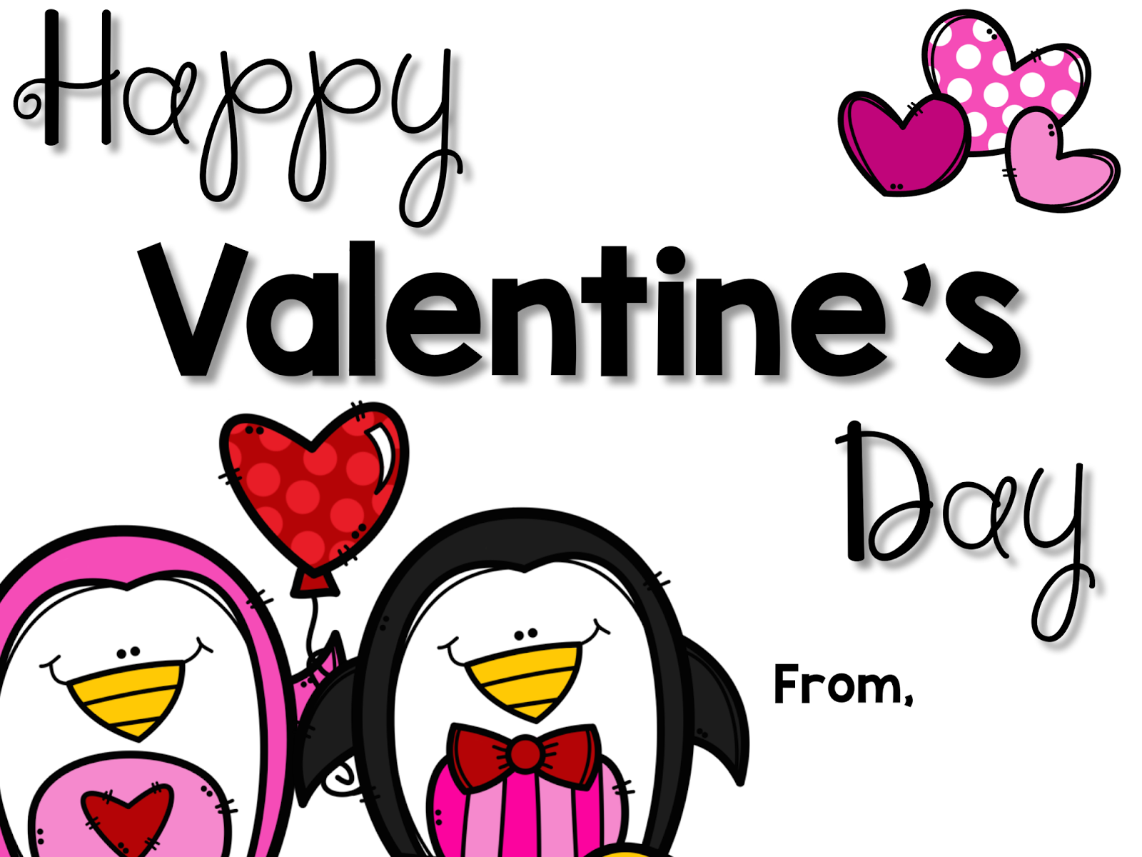 FREE Valentine and Friendship Cards - Classroom Confetti