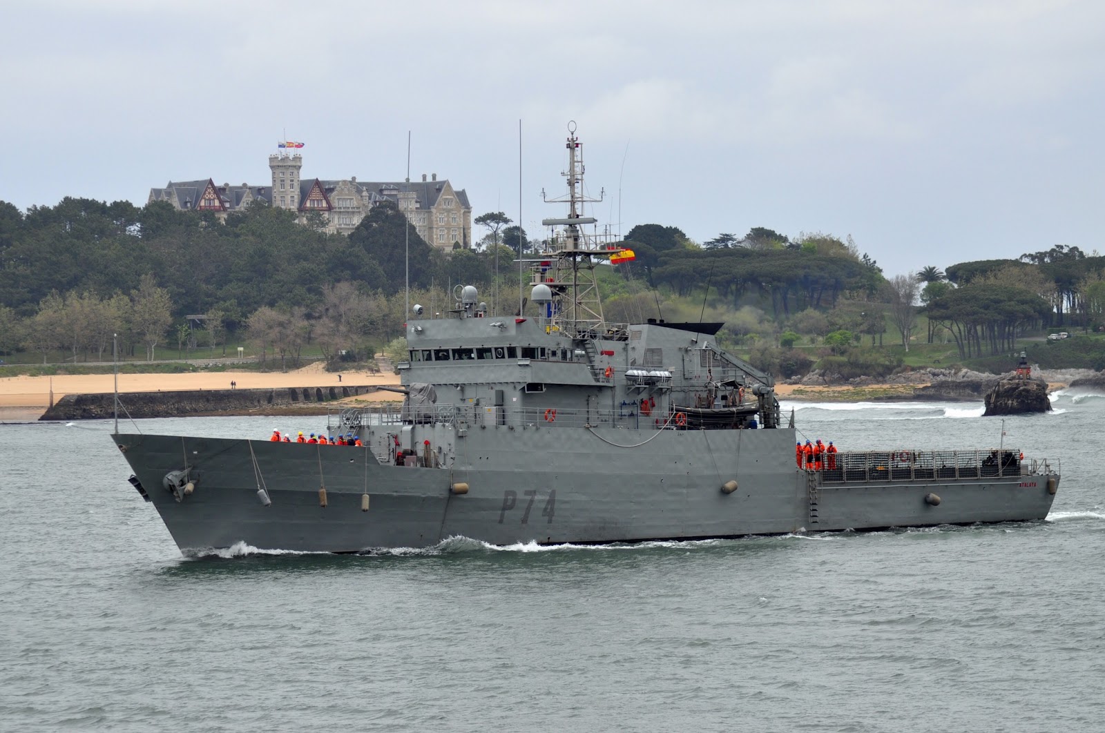 ANALISIS NAVAL: PATRULLERO ATALAYA P74