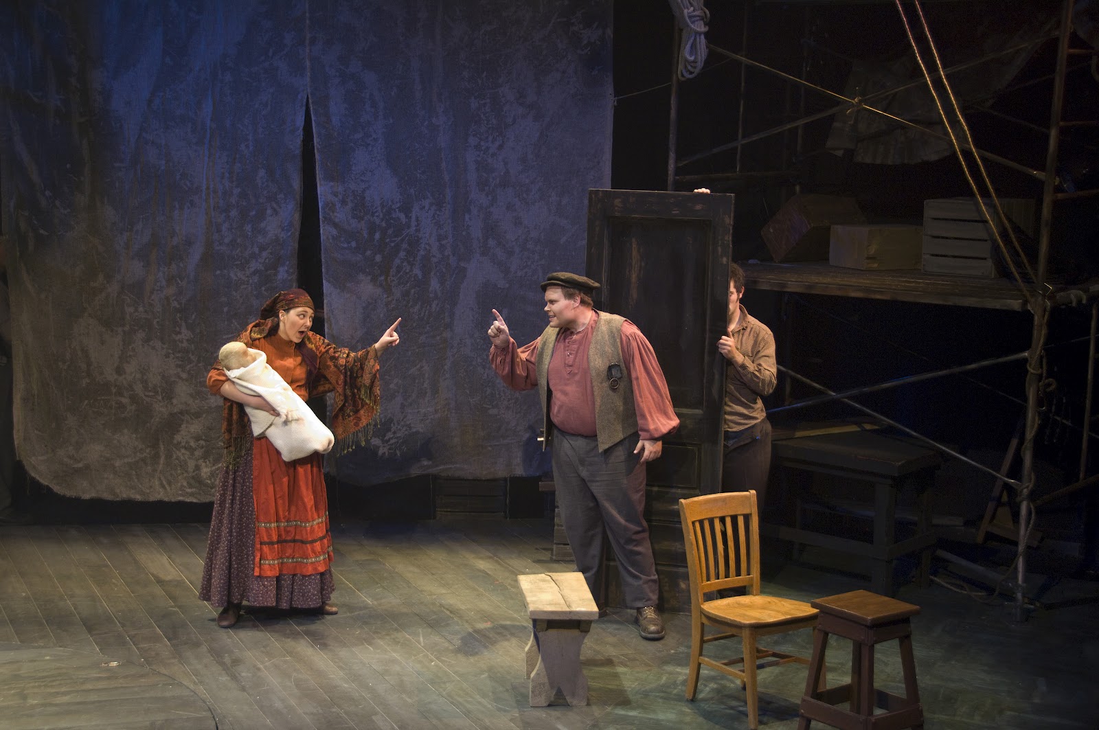 The Theatrical Designs of Gary Benson: The Caucasian Chalk Circle ...