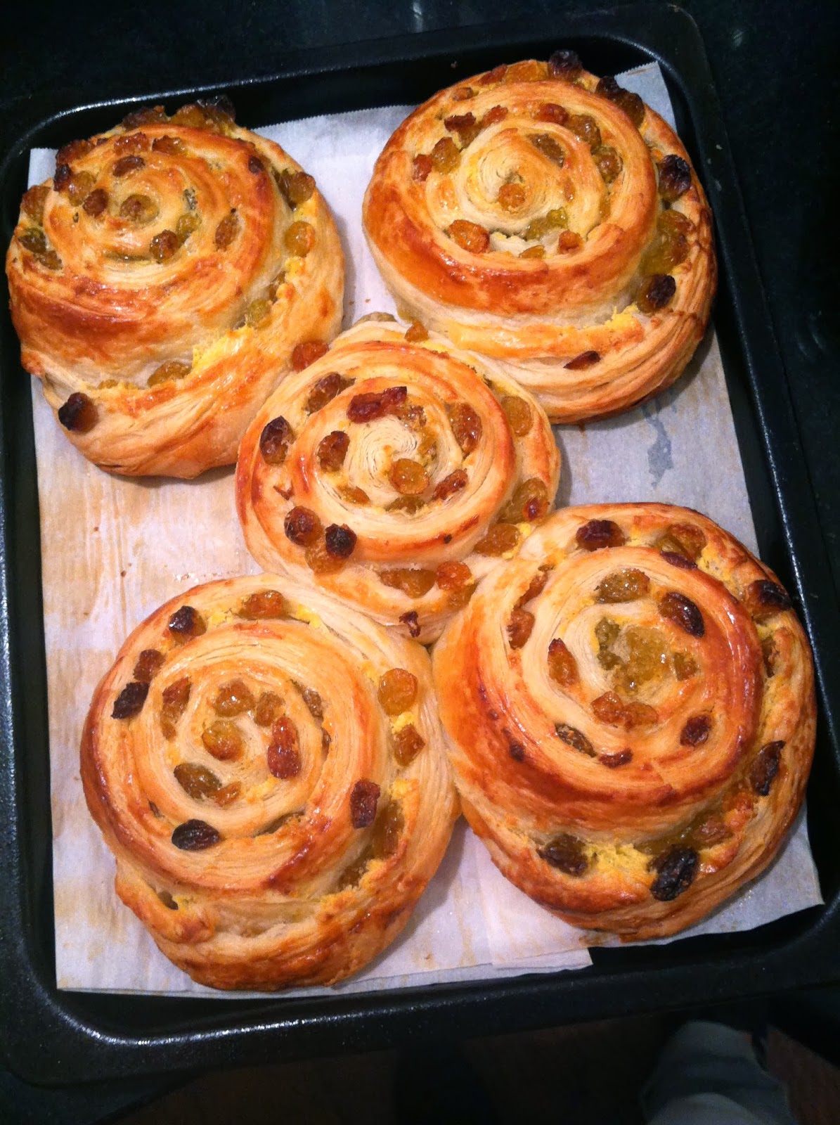 I'll Bake It, You Eat It: Baking Bouchon - Recipe 66: Pains aux Raisins