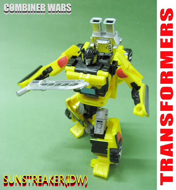 Transformers Generations Combiner Wars Deluxe class SUNSTREAKER IDW ...