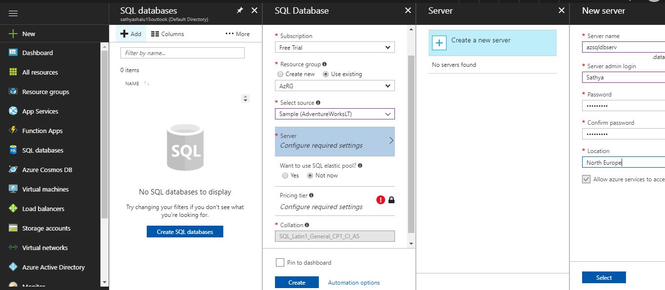 All about SQLServer: Query Azure SQL database tables using U-SQL