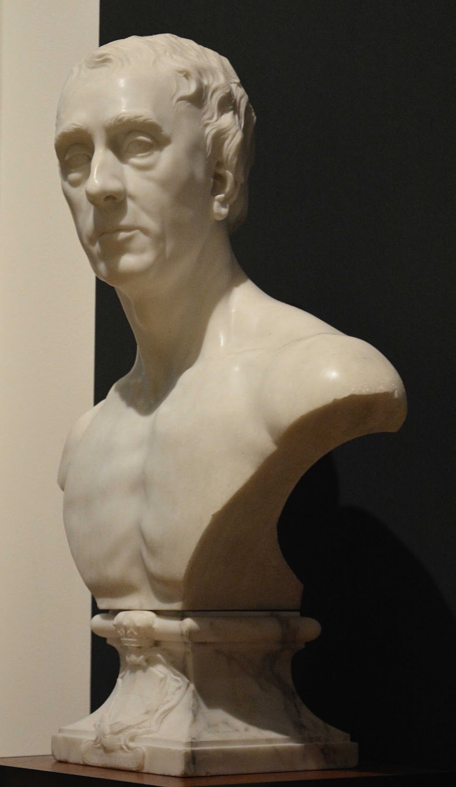 Bath, Art and Architecture: Marble Bust of Lord Chesterfield - National ...