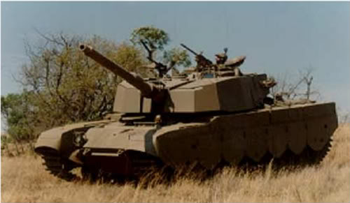 Desarrollo y Defensa: Tanque Reumech OMC Olifant