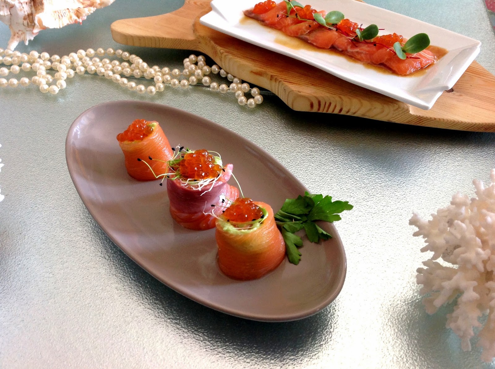 Shamira Gatta : Geisha Roll Avocado e Caviale