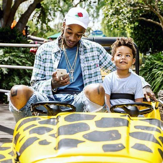 Adorable photos of Wiz Khalifa, his son and his father hanging out