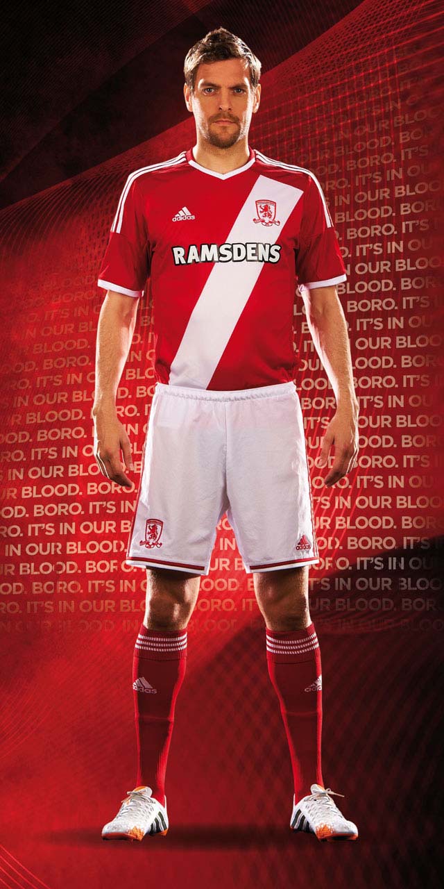 Middlesbrough 14-15 Kits Released - Footy Headlines