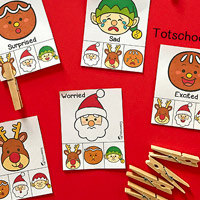Free Christmas Printables for Kids | Totschooling - Toddler, Preschool ...