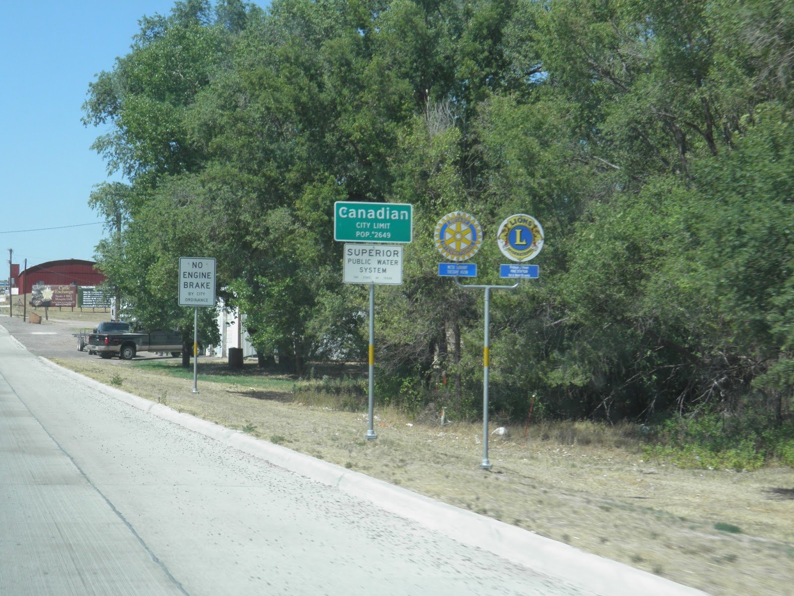 American voyages: Canadian, Texas