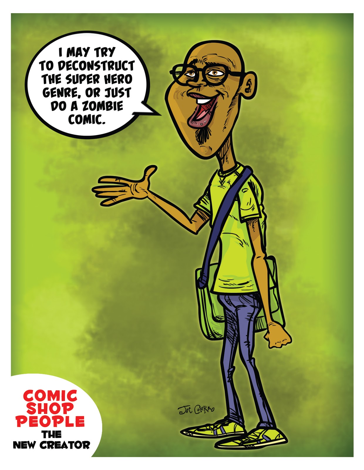 Joe Corrao * 4 Eyed Animation: Comic Book People