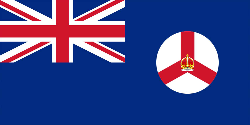 Flags of The British Empire: Singapore (1824-1965) South-East Asia
