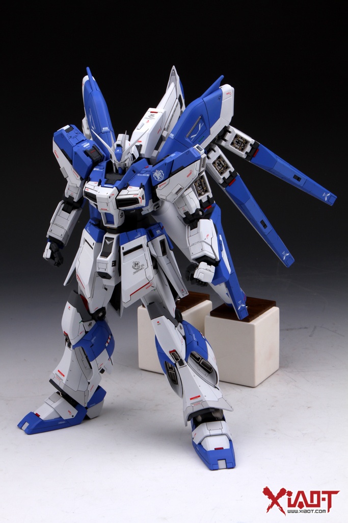 Custom Build: MG 1/100 hi-nu Gundam Ver. Ka "RG Separation"