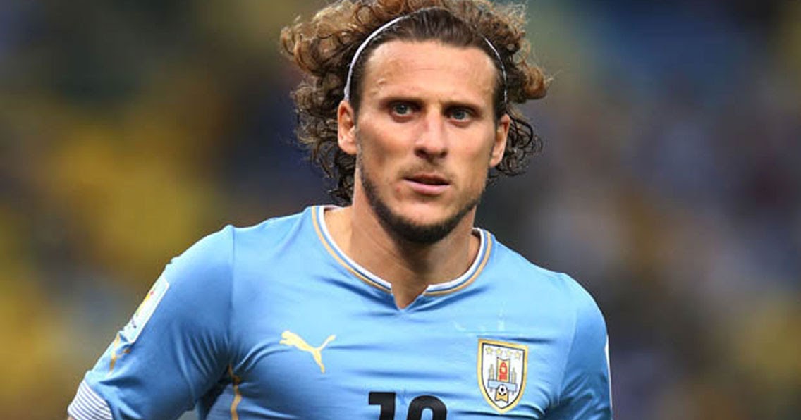 Upfront. Diego Forlán