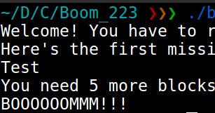 r00tus3r: Codegate CTF 2018 Preliminary - Boom