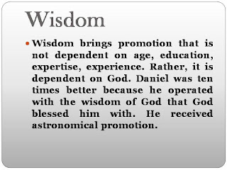 Dare to Succeed: Wisdom Promotes