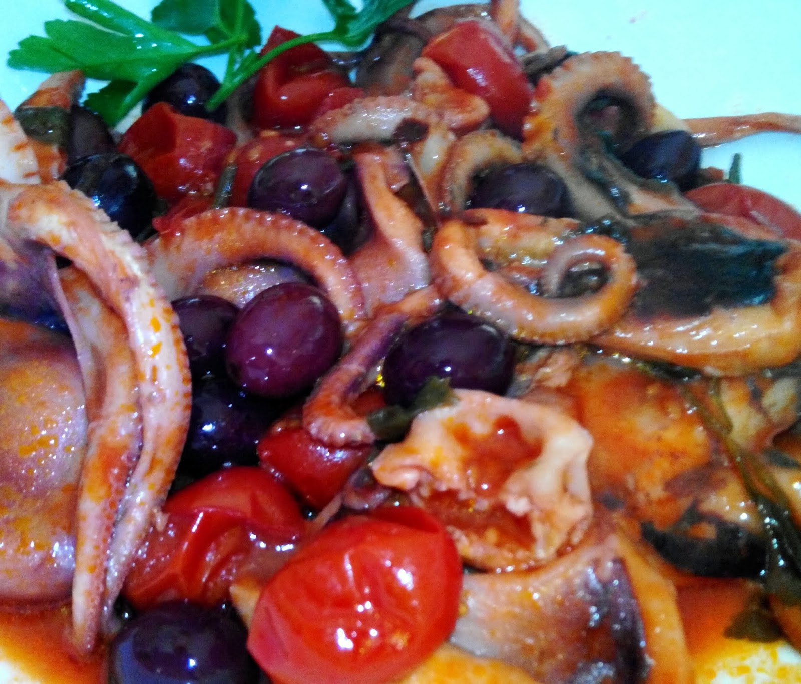 Le Ricette di una Cuoca Imperfetta: Moscardini alla Luciana