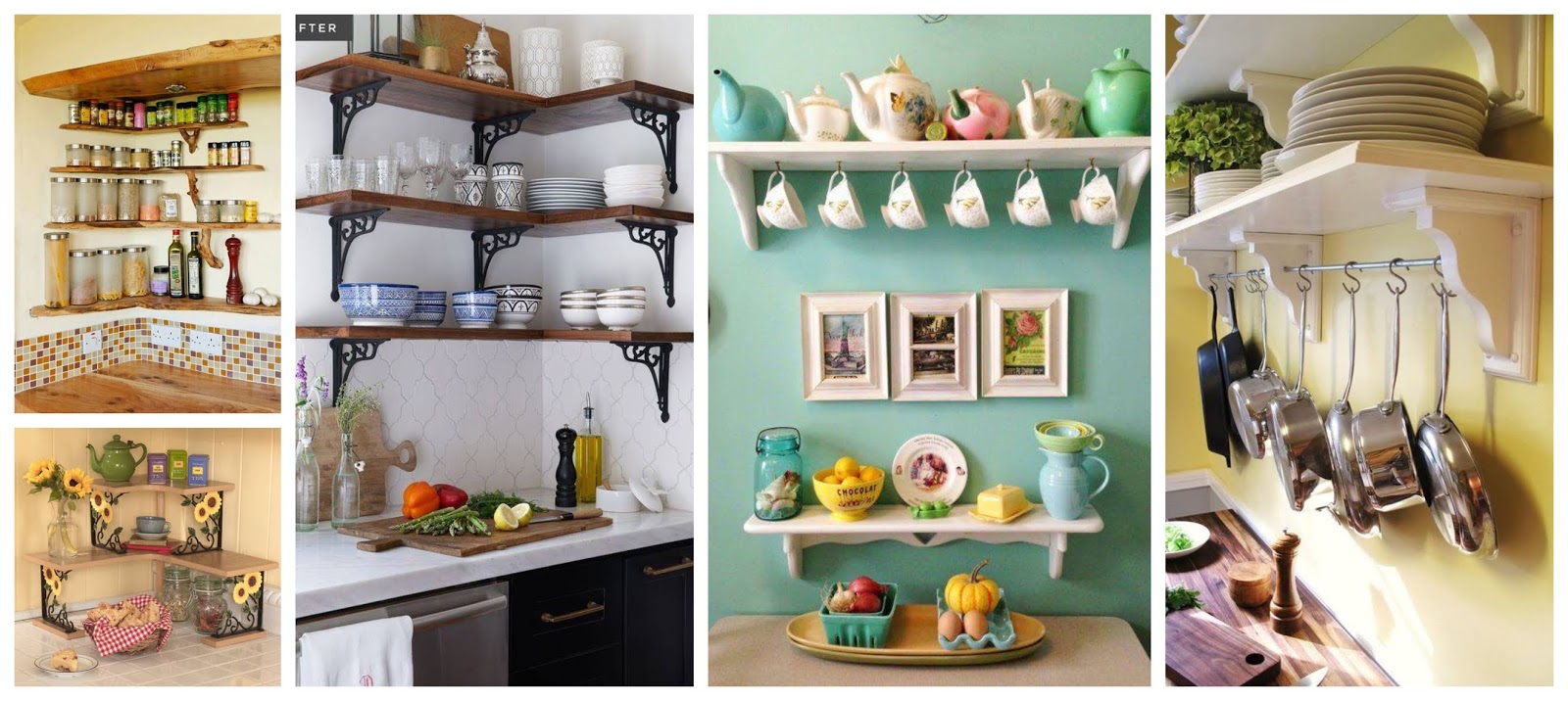 Aprende cómo hacer repisas decorativas para tu cocina ~ Haz Manualidades