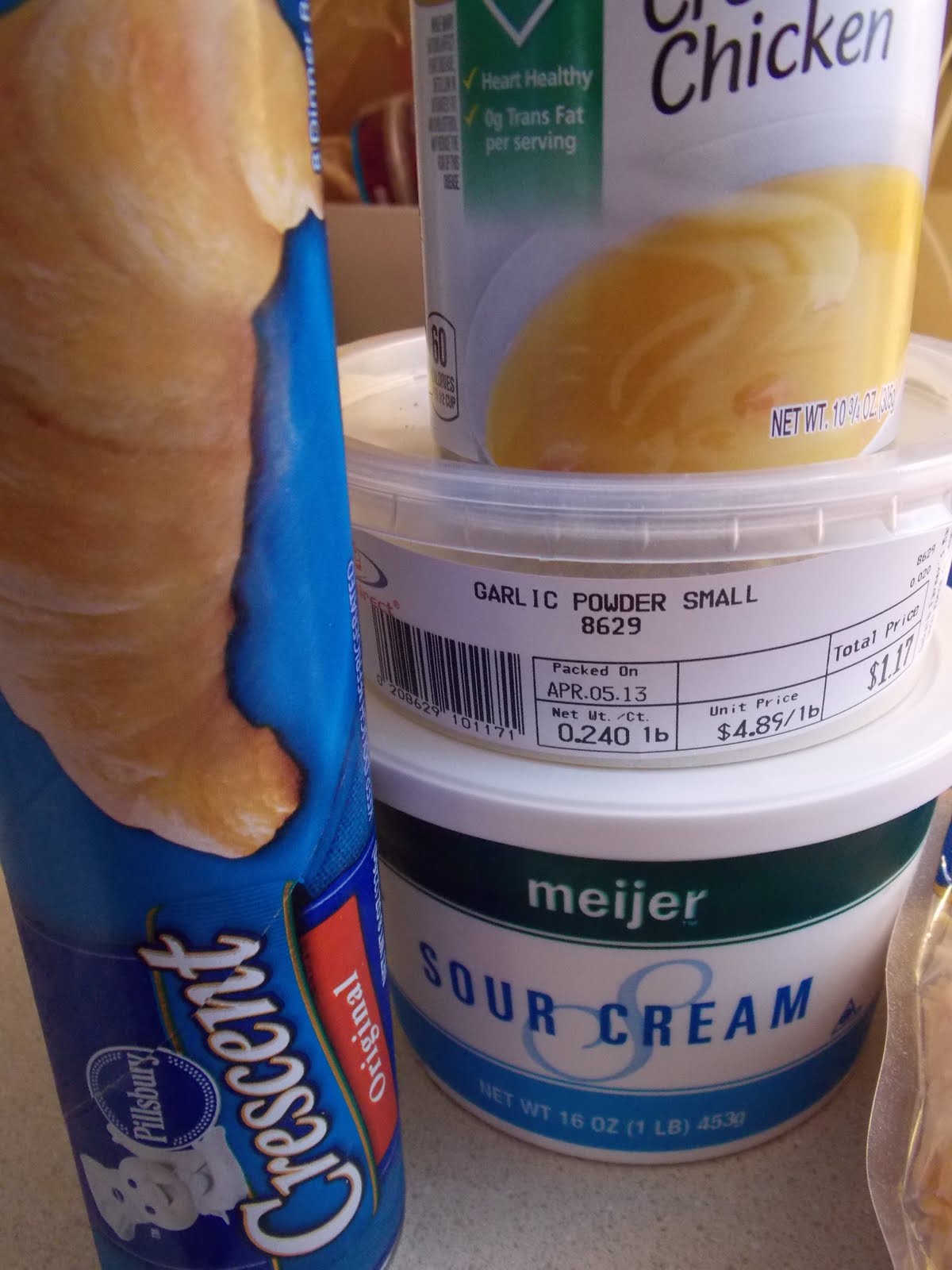 Pithy's Kitchen: Crescent Roll Chicken