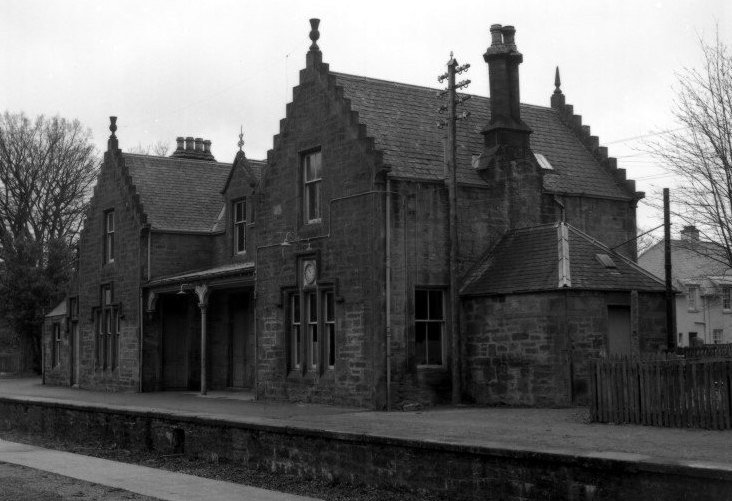 Tour Scotland: Old Photographs Railway Station Beauly Scotland