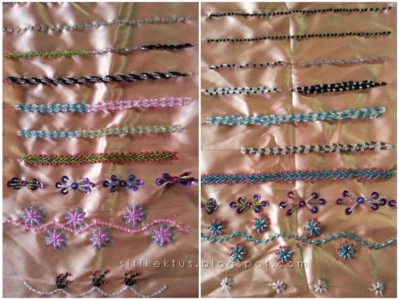 Belajar Jahit Manik di Kolej Komuniti | Siti Kektus