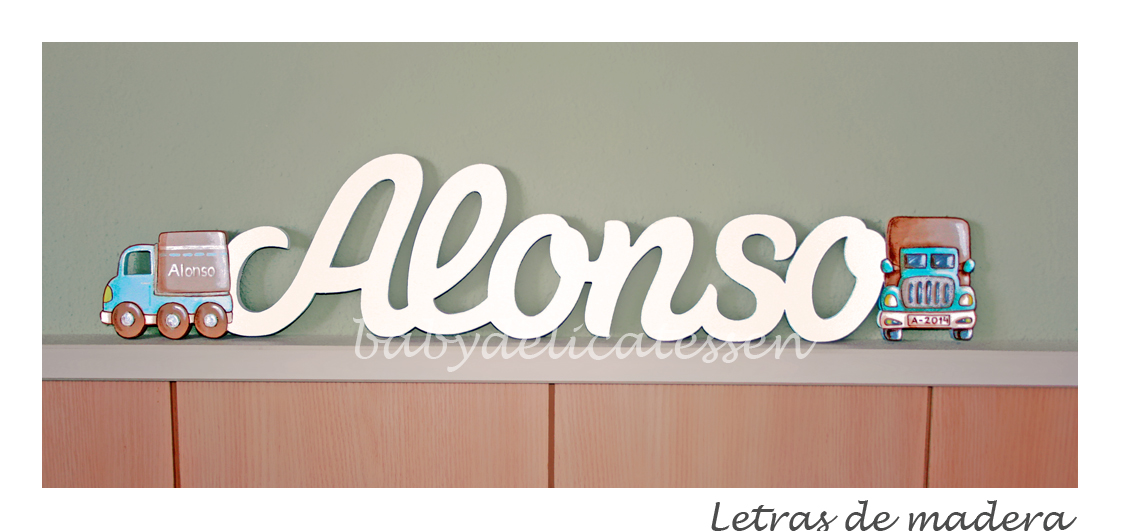 BABY DELICATESSEN LETRAS DE MADERA: noviembre 2014