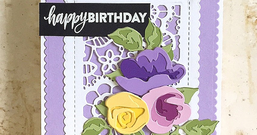 Sending Hugs: Birthday Posies