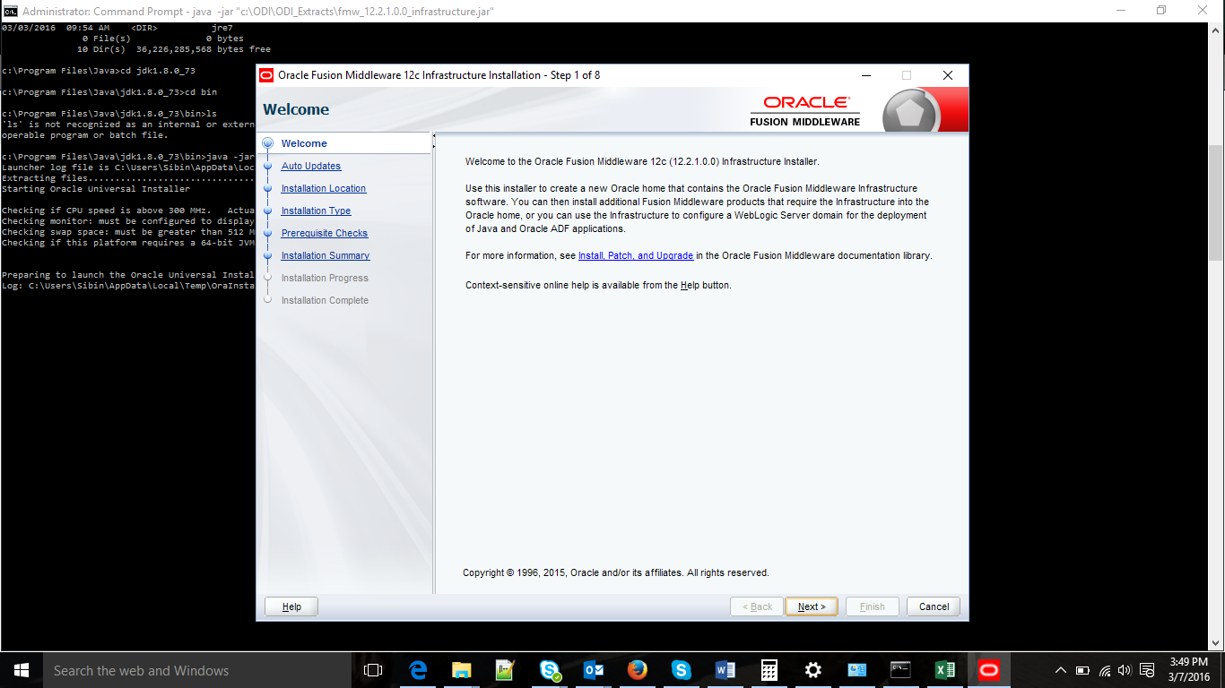 Exploits in Hyperion: Oracle Data Integrator 12c– Install steps