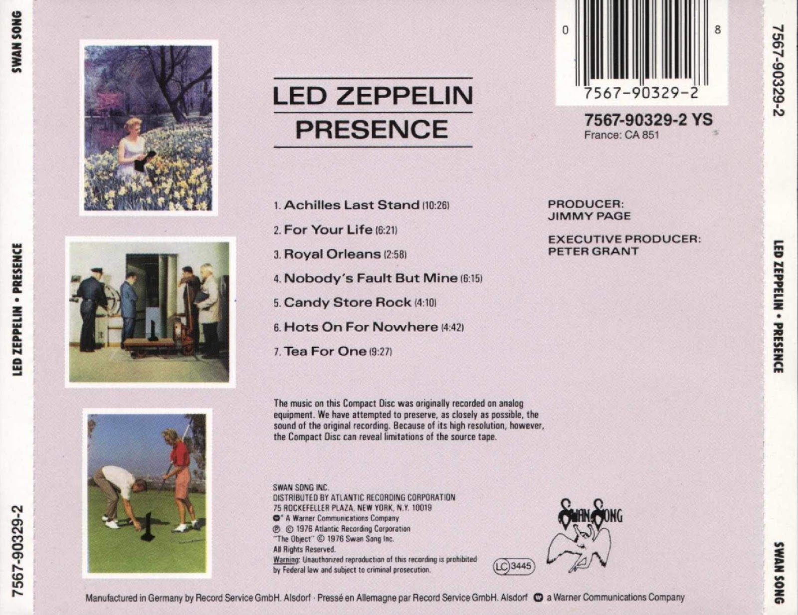 Divagando....................: Led Zeppelin - Presence