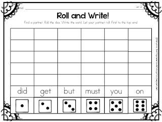 Colors and Kindergarten: Sight Word Centers!!!!!