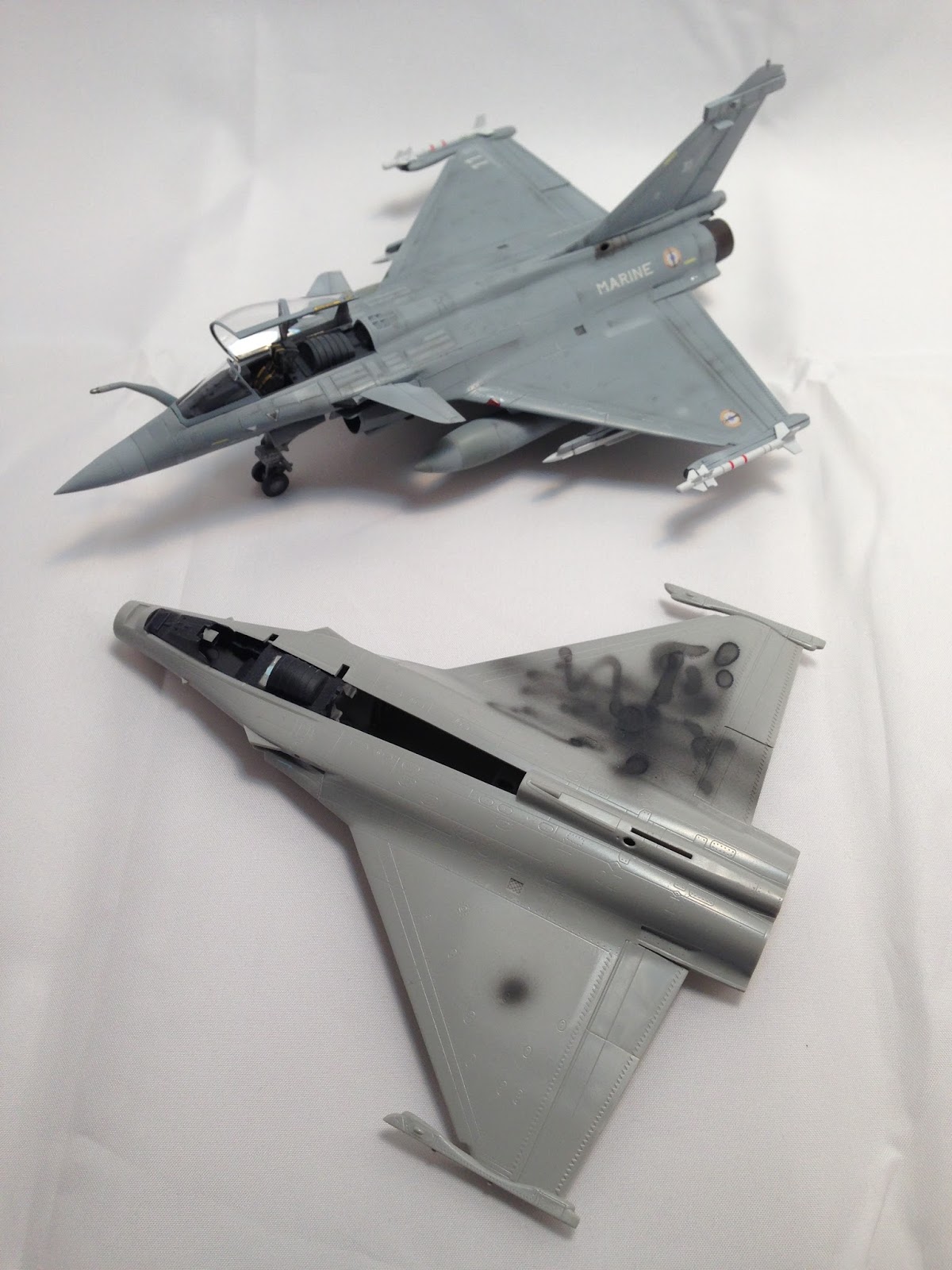 Scale Model Soup: Two models that almost broke my spirit