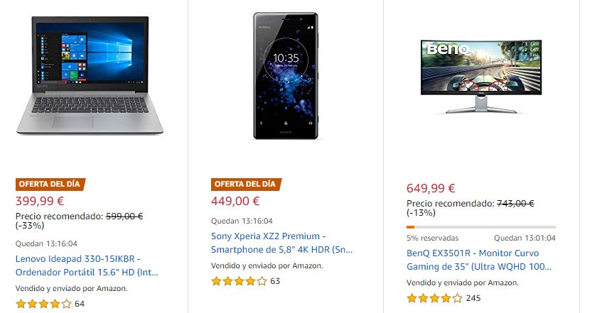 ¡Ofertas 18/06 Amazon! Top 12 "Ofertas del Día, Flash y Destacadas ...