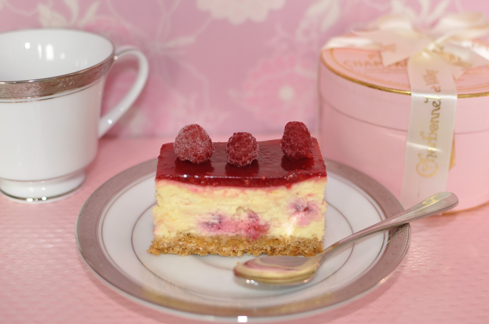 Sweet Pea Creations: Raspberry Cheesecake Delice
