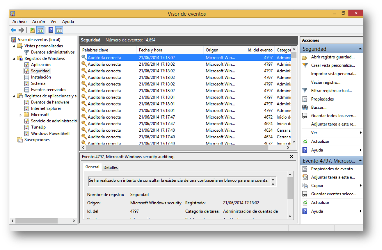Auditando eventos de nuestros sistemas Windows. Parte 1