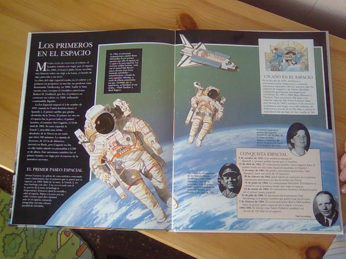 Las profesiones: Cómo se viaja por el espacio