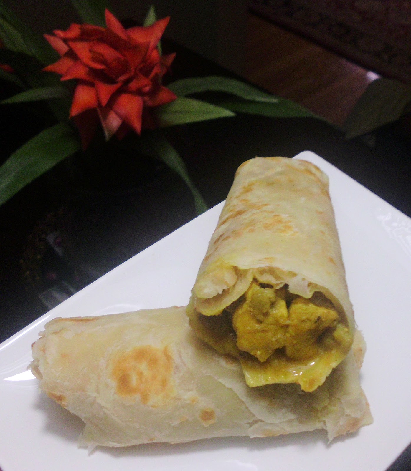 Toronto's #1 Private Chef: Weekend Treat - Curry Chicken Roti